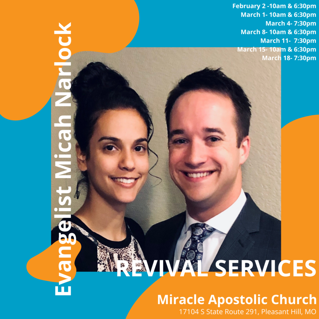 Happening Now - Miracle Apostolic Church